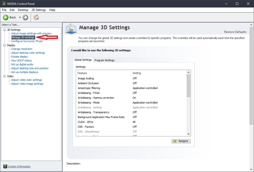 NVIDIA Control Panel Crashing on Windows 10/11 Fix