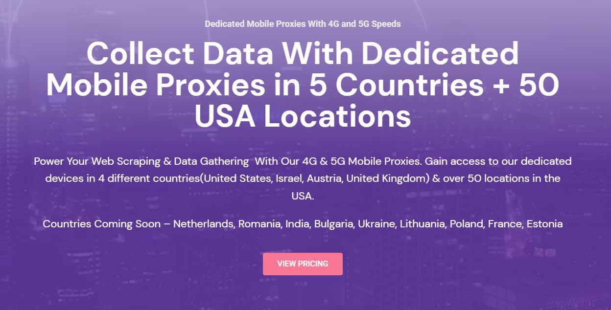 10 Best Mobile Proxies 4G/LTE/5G 2024