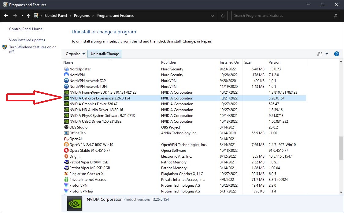 NVIDIA Control Panel Crashing on Windows 10/11 Fix
