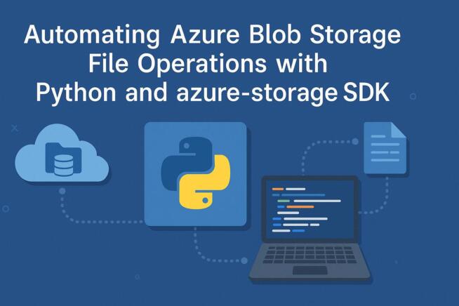 Automating Azure Blob Storage File Operations with Python and azure-storage SDK