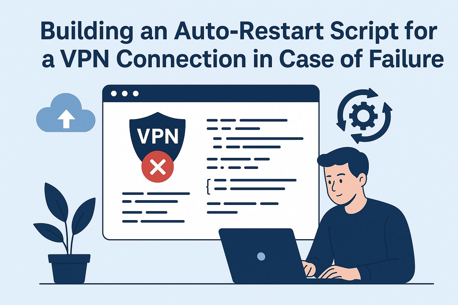 Building an Auto-Restart Script for a VPN Connection in Case of Failure