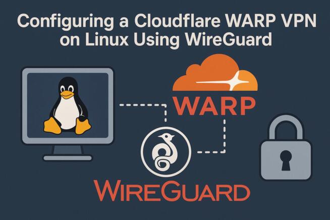 Configuring a Cloudflare WARP VPN on Linux Using WireGuard