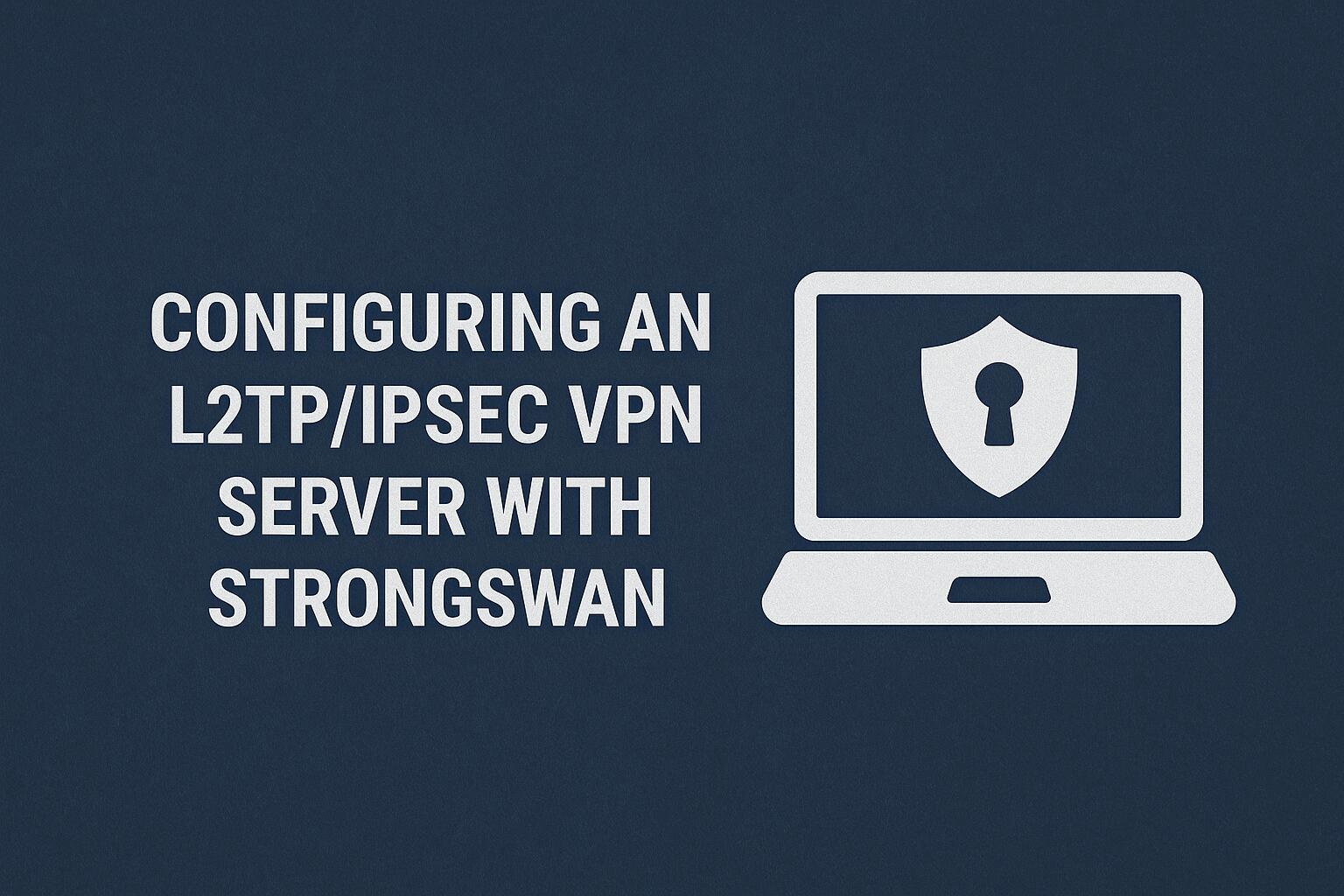 Configuring an L2TP/IPsec VPN Server with StrongSwan