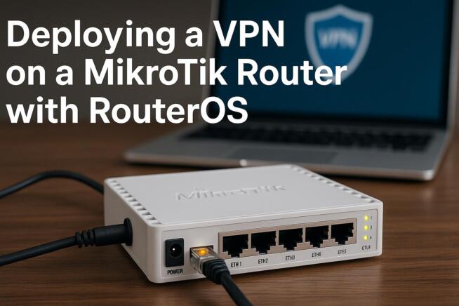Deploying a VPN on a MikroTik Router with RouterOS