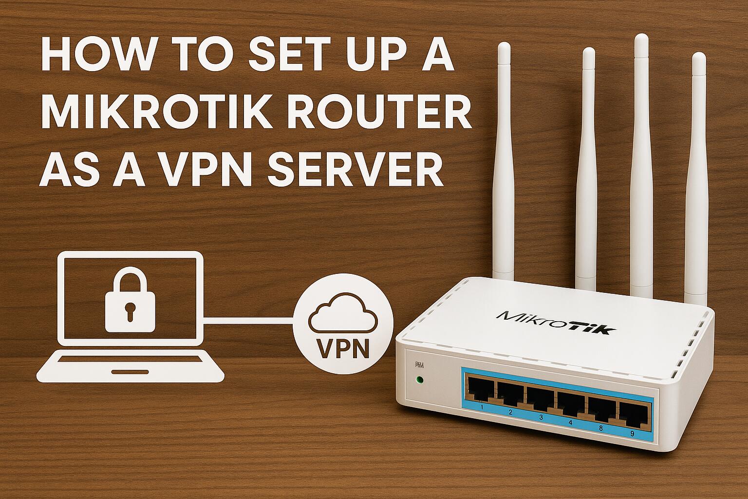 How to Set Up a Mikrotik Router as a VPN Server