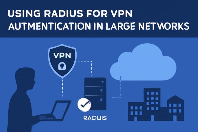 Using RADIUS for VPN Authentication in Large Networks