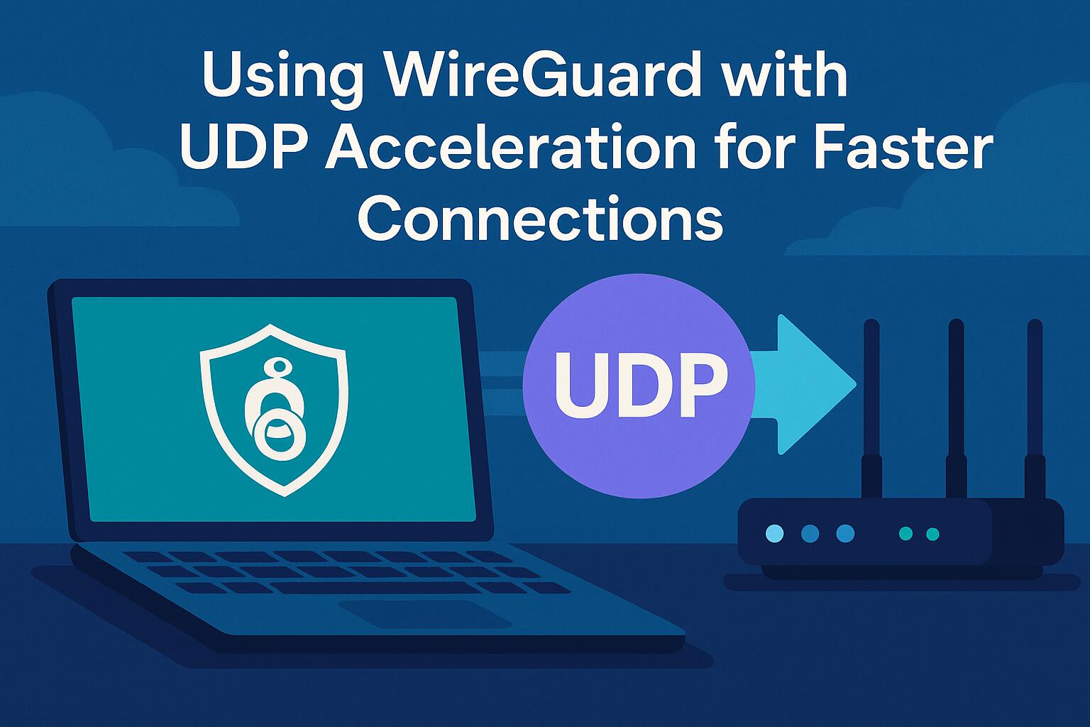 Using WireGuard with UDP Acceleration for Faster Connections