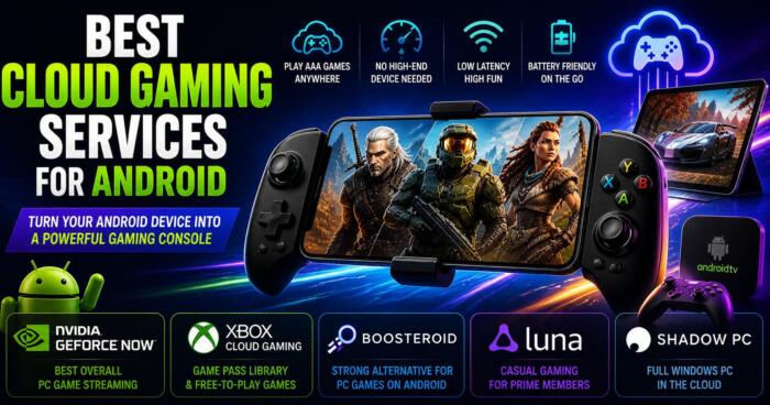 Best Cloud Gaming Services for Android in 2026 5 Tested Picks
